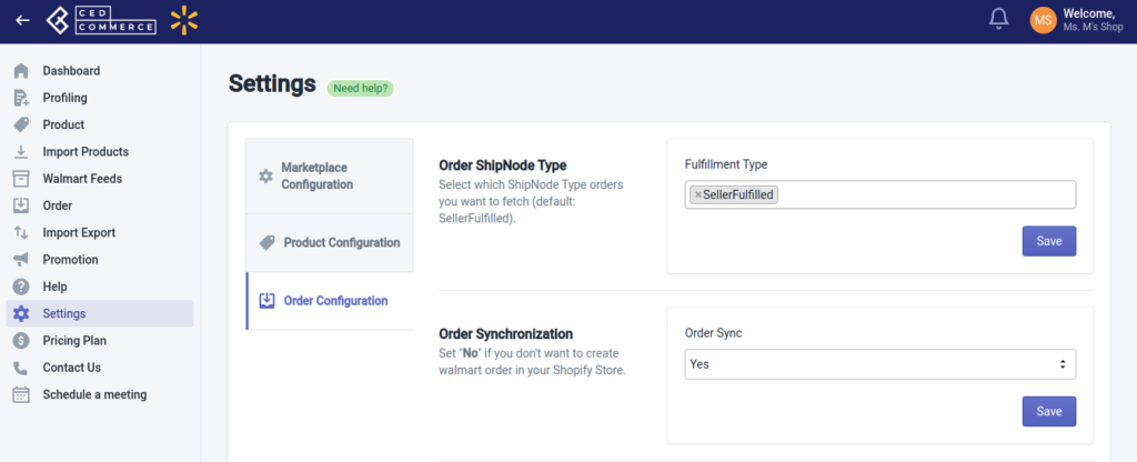 How Walmart Integration App helps to enhance the Order Processing