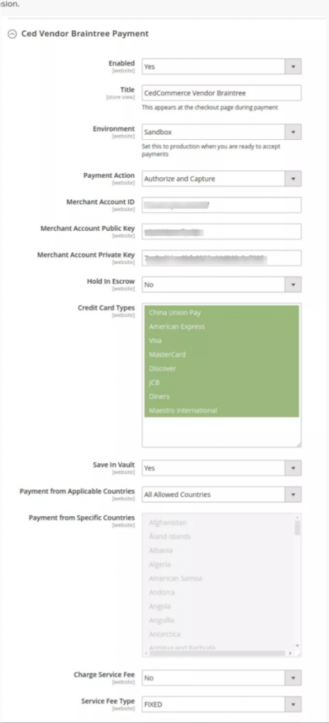 Magento 2 Vendor Braintree Payment Method- The best you can get!