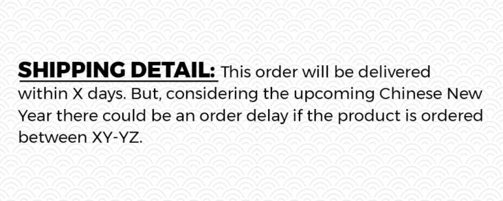AliExpress shipping time wont be cause of order delay anymore